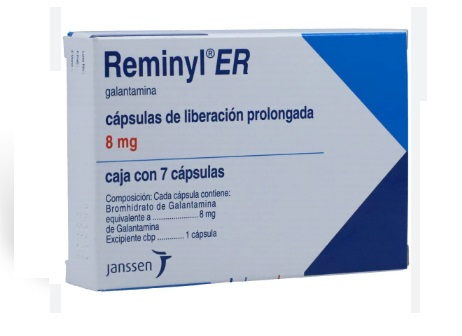 Reminyl ER – Galantamina – 8 mg – 7 cápsulas – Janssen – Farmacia VVDL
